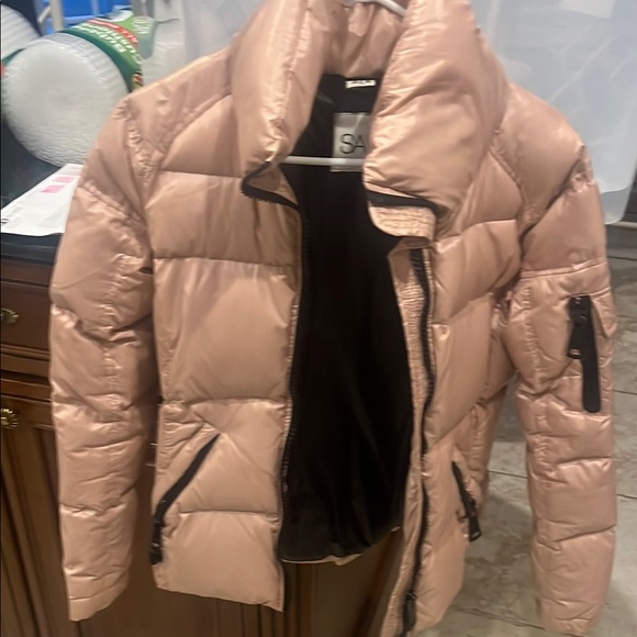 SAM. | Jackets & Coats | Sam Nyc Pink Puffer Jacket | Poshmark